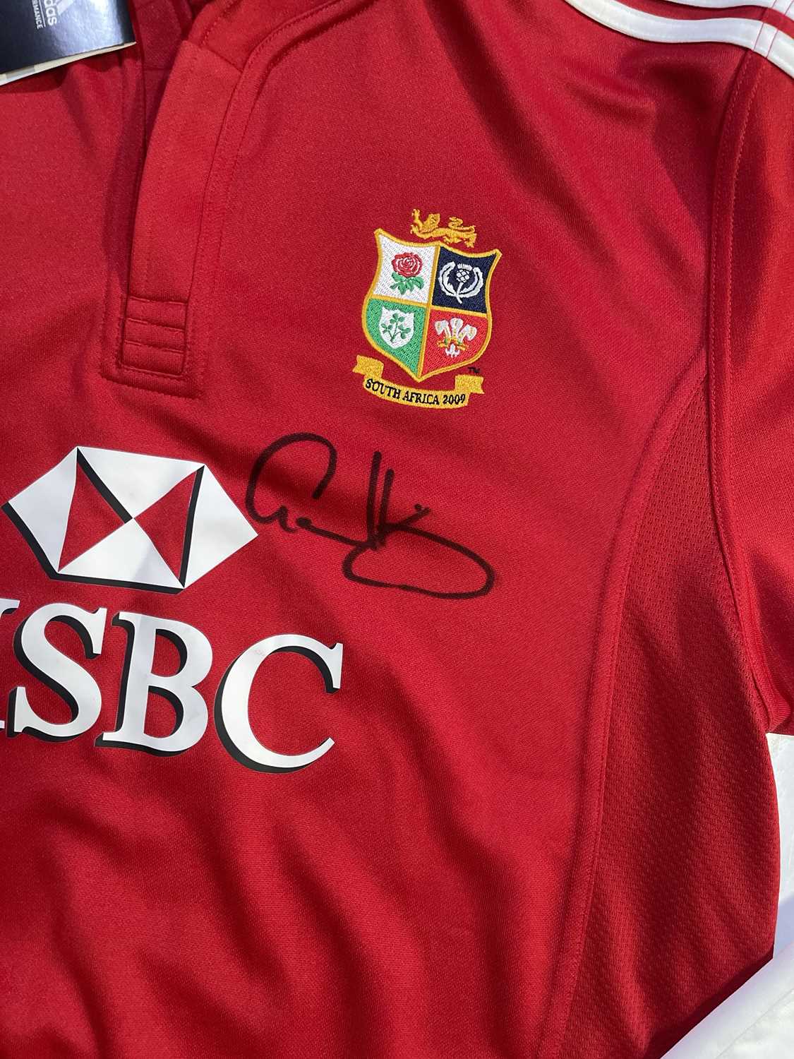 Lot 380 - RUGBY MEMORABILIA - SIGNED SHIRTS