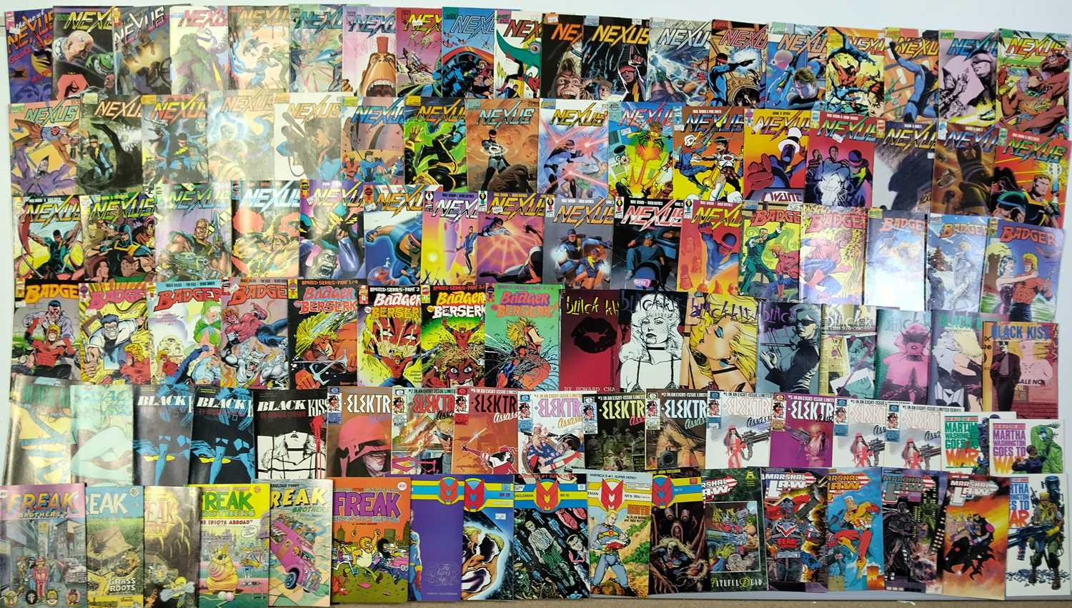 Lot 91 - MIXED COMICS (FIRST, CAPITAL, MARVEL, ECLIPSE,