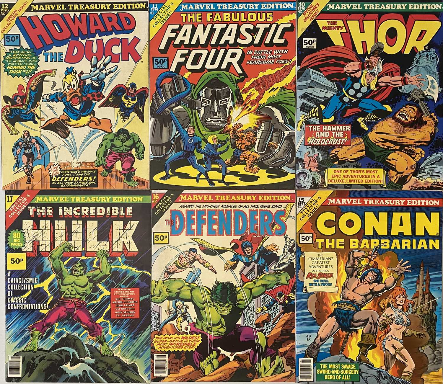 Lot 94 - MARVEL TREASURY COMICS.