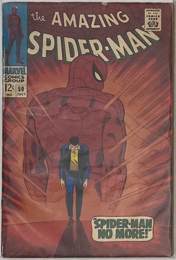 Lot 106 - THE AMAZING SPIDER-MAN ISSUE #50.