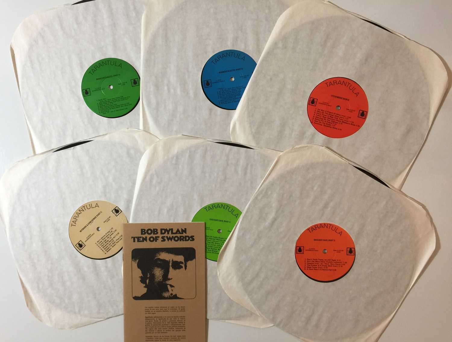 Lot 790 - BOB DYLAN - ZIMMERMAN: TEN OF SWORDS LP