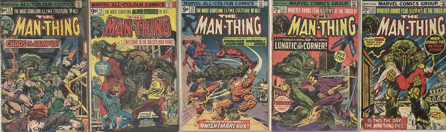 Lot 128 - THE MAN-THING MARVEL COMICS.
