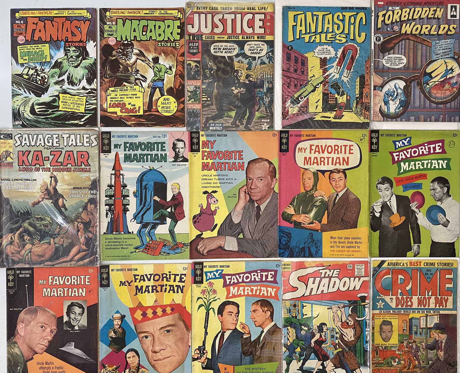 Lot 132 - EARLY 50S & 60S COMIC BOOKS.