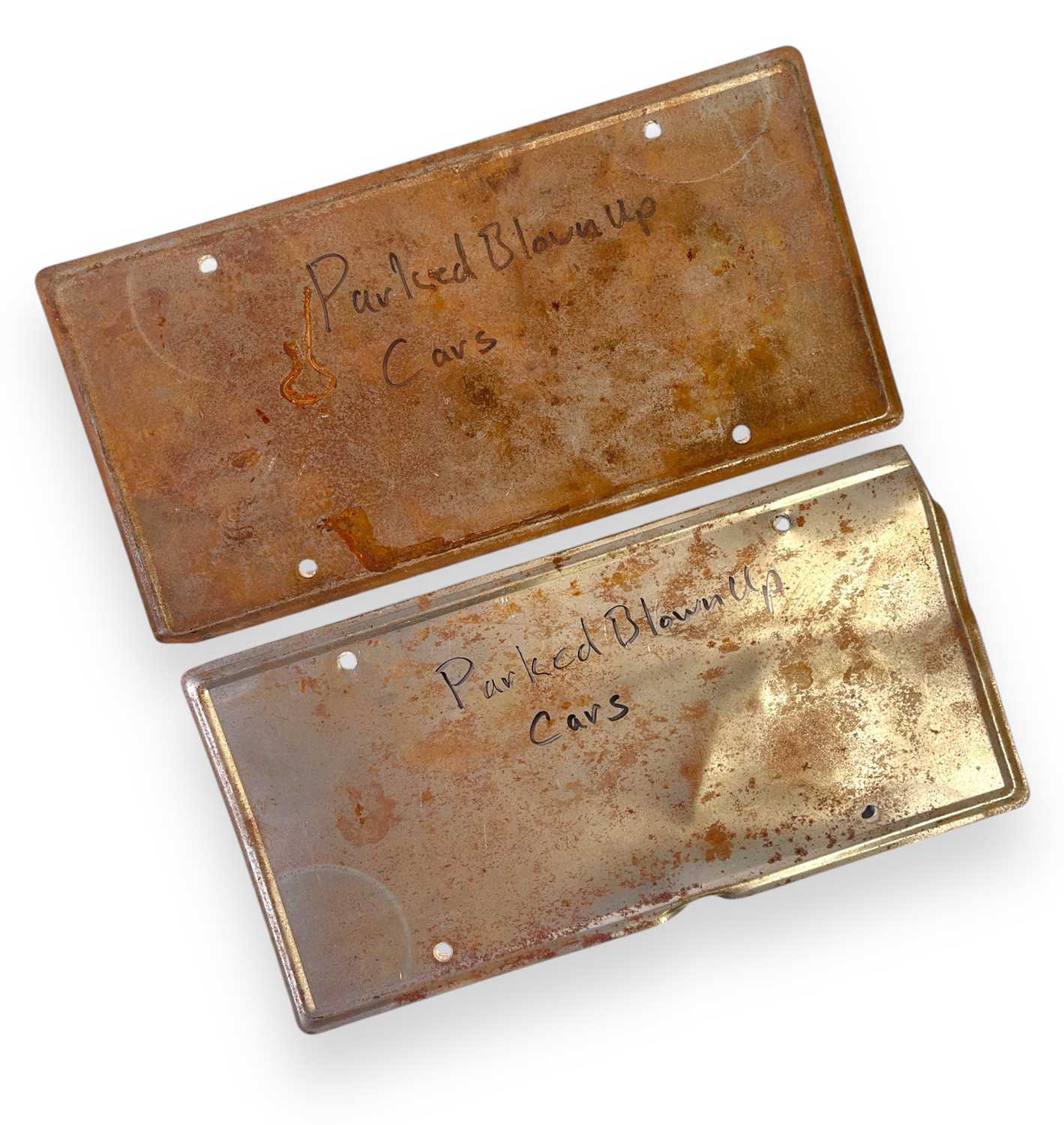 Lot 355 - BATMAN 'DARK KNIGHT' LICENSE / NUMBER PLATE