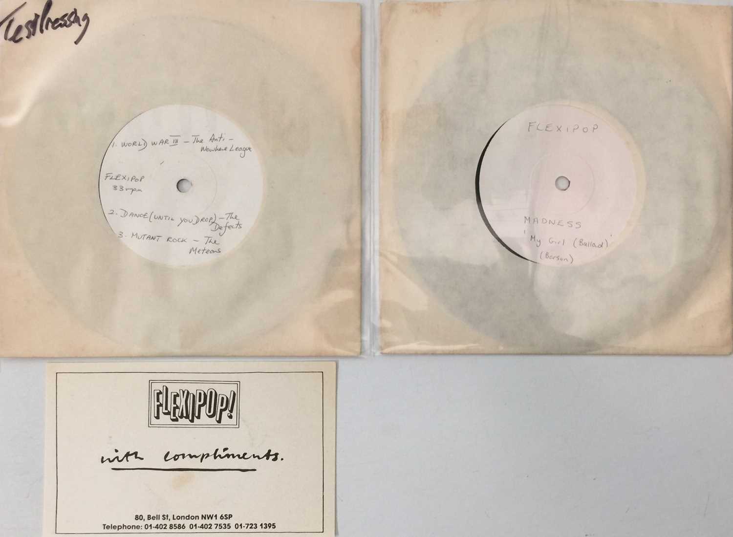Lot 14 - THE ANTI-NOWHERE LEAUGE/ MADNESS - FLEXIPOP 7"