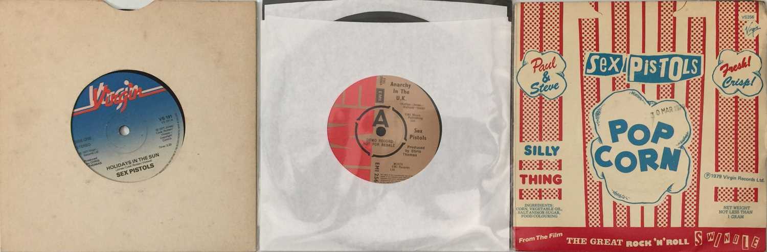 Lot 17 Sex Pistols 7 Pack Inc Demo Rarities