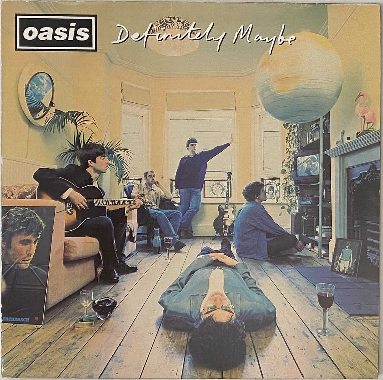 Lot 21 - OASIS - DEFINITELY MAYBE LP (ORIGINAL UK COPY