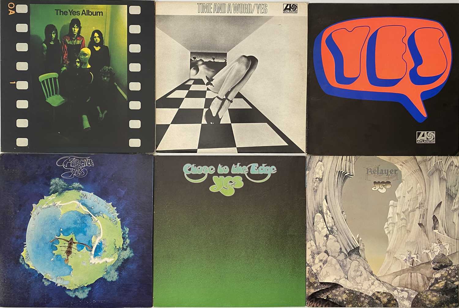 Lot 54 - YES - LP COLLECTION