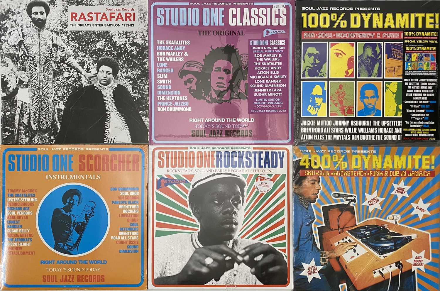 Lot 13 - REGGAE - COMPILATION LP COLLECTION (MANY SOUL