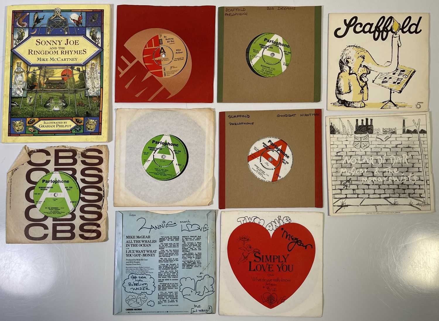 Lot 320 - MIKE MCCARTNEY - RECORD COLLECTION INC SOME