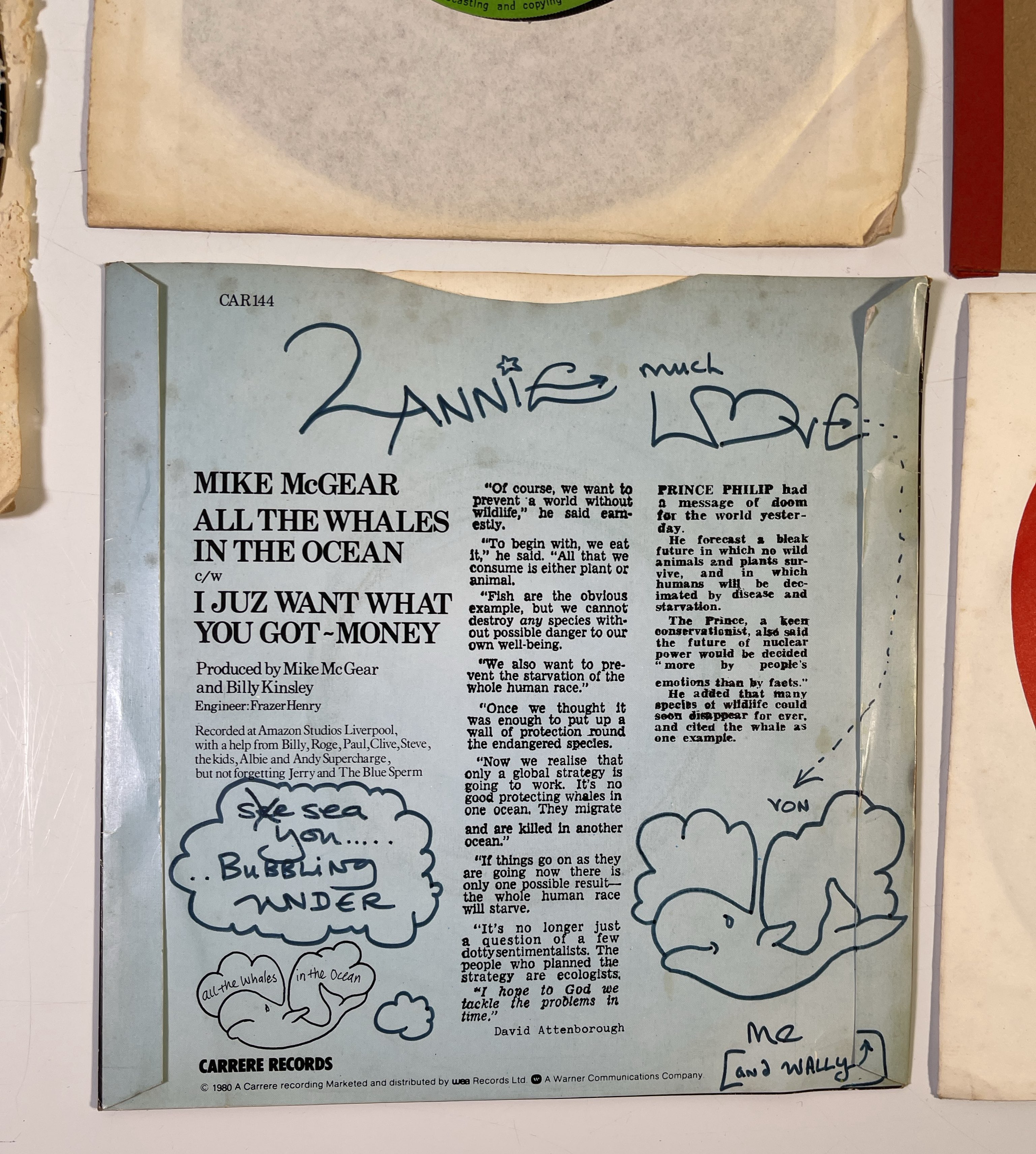 Lot 320 - MIKE MCCARTNEY - RECORD COLLECTION INC SOME