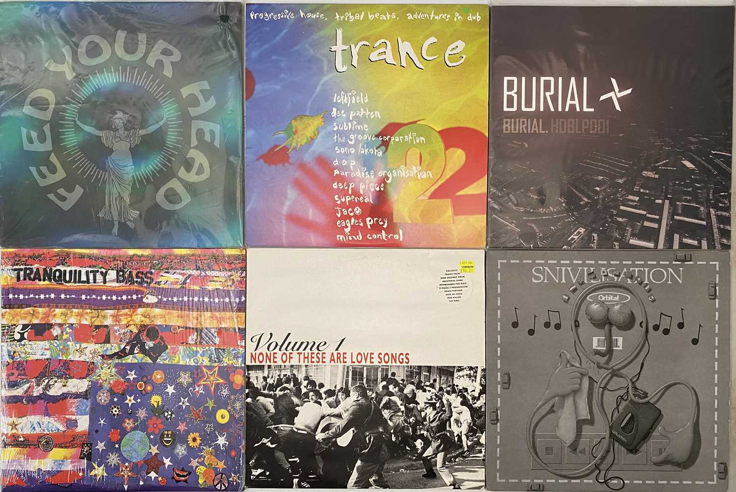 Lot 630 - ELECTRONICA/ HOUSE/ TRANCE/ HIP HOP - LP