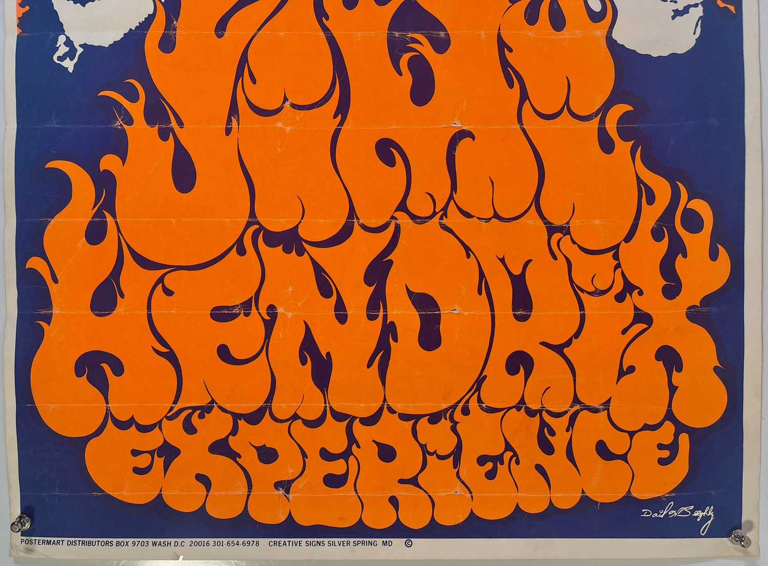 Lot 10 - JIMI HENDRIX - ORIGINAL AND RARE C 1960S