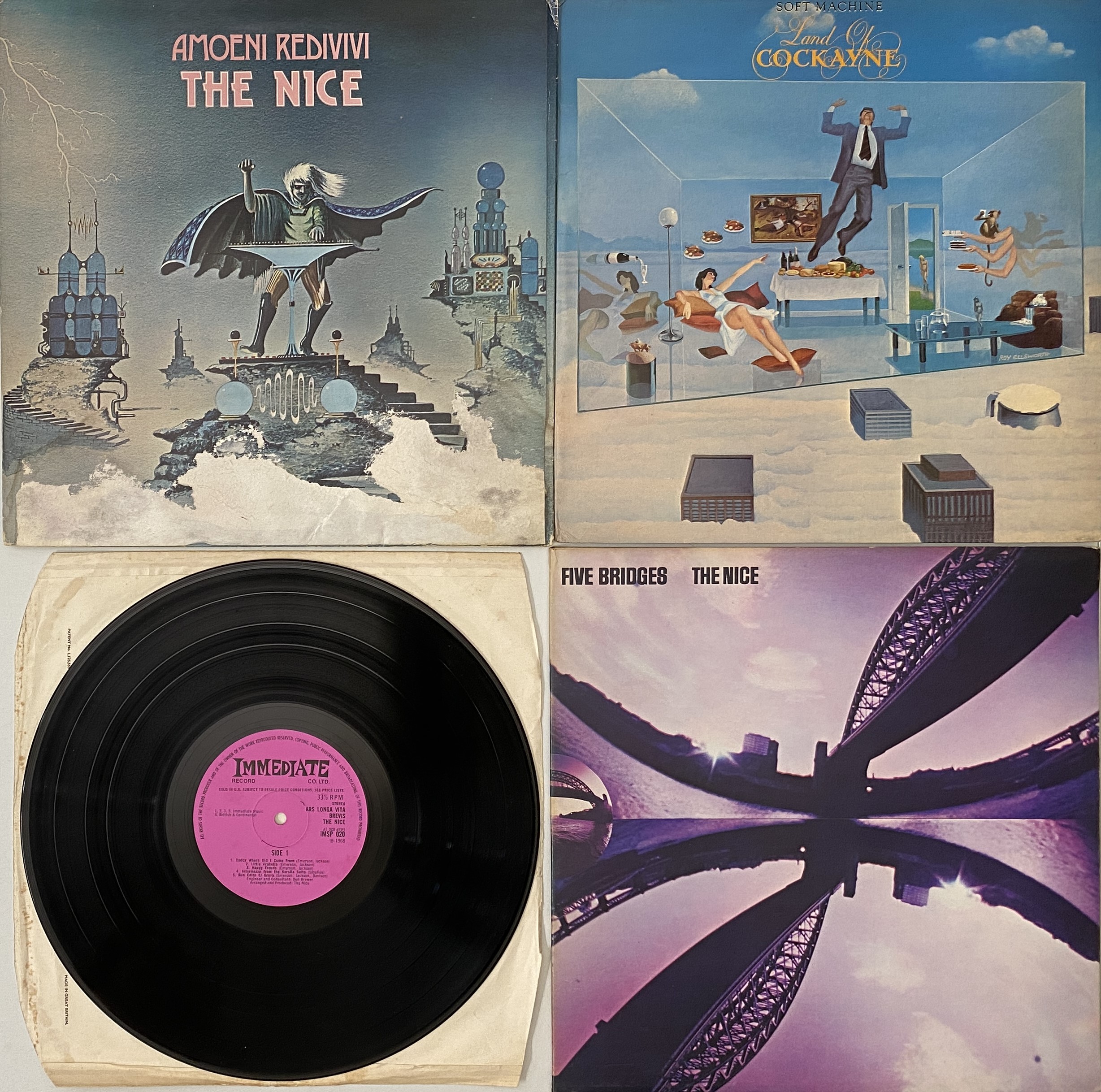 Lot 71 - BRITISH PROG - LP COLLECTION