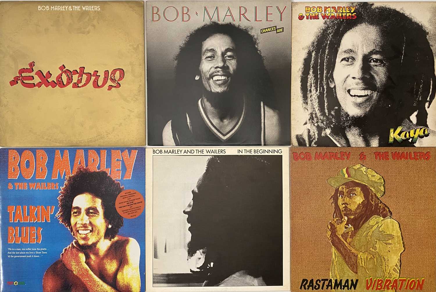 Lot 90 - BOB MARLEY AND RELATED - LP PACK