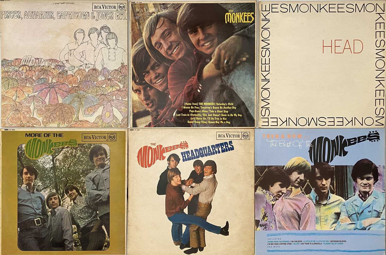 Lot 96 - THE MONKEES - LP/ 7" PACK