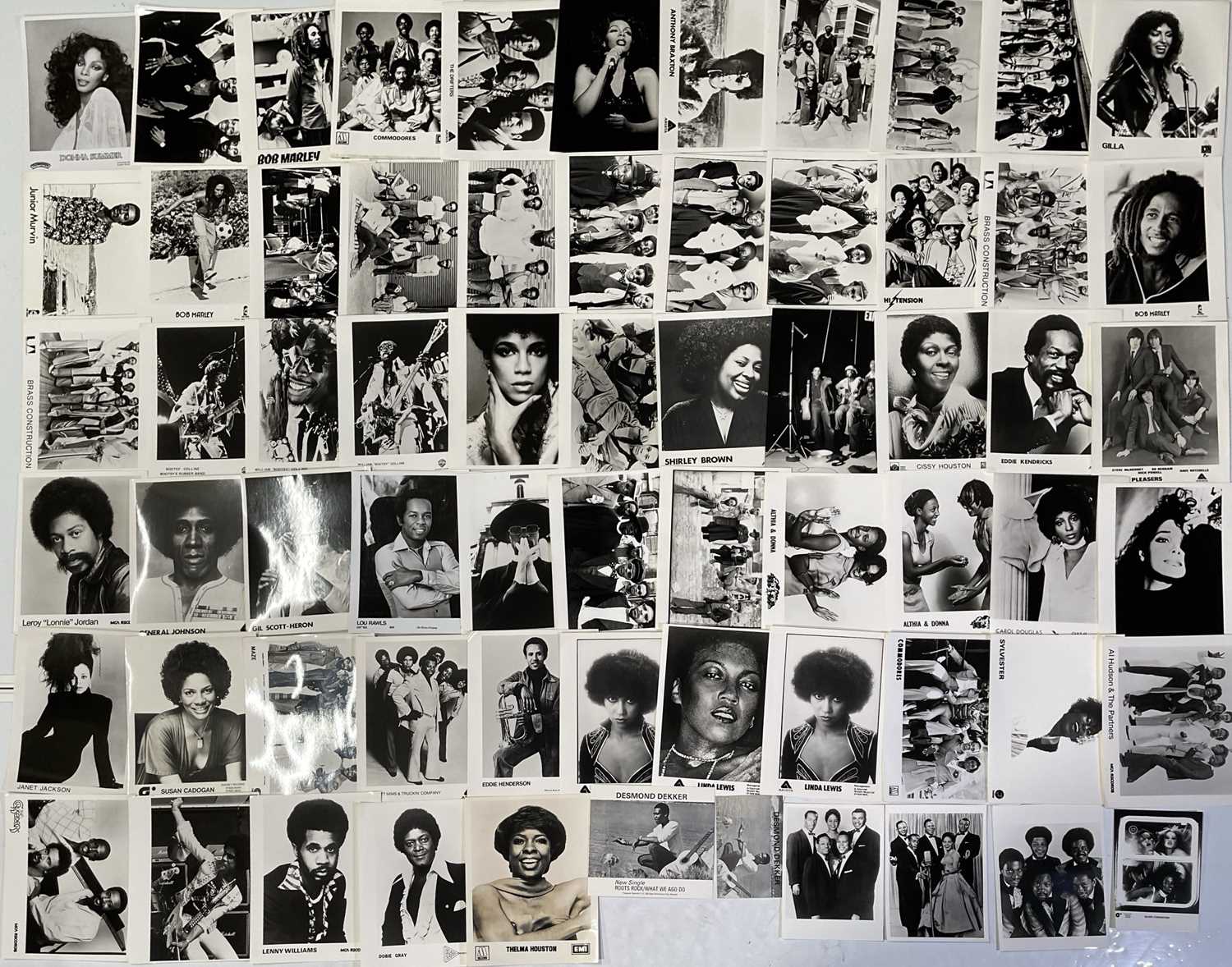 Lot 293 - SOUL AND REGGAE ARTISTS - PRESS AND