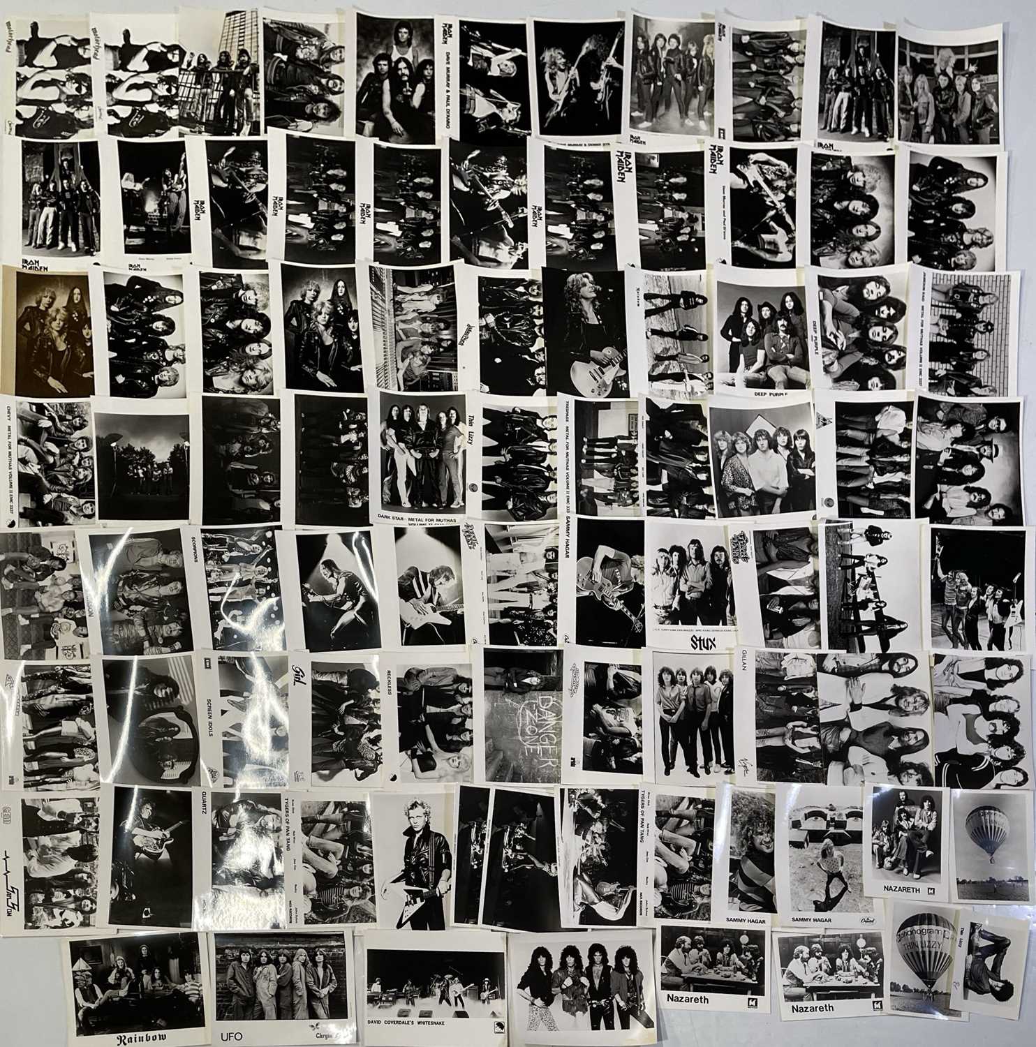 Lot 295 - HEAVY METAL / ROCK - PRESS AND PROMOTIONAL