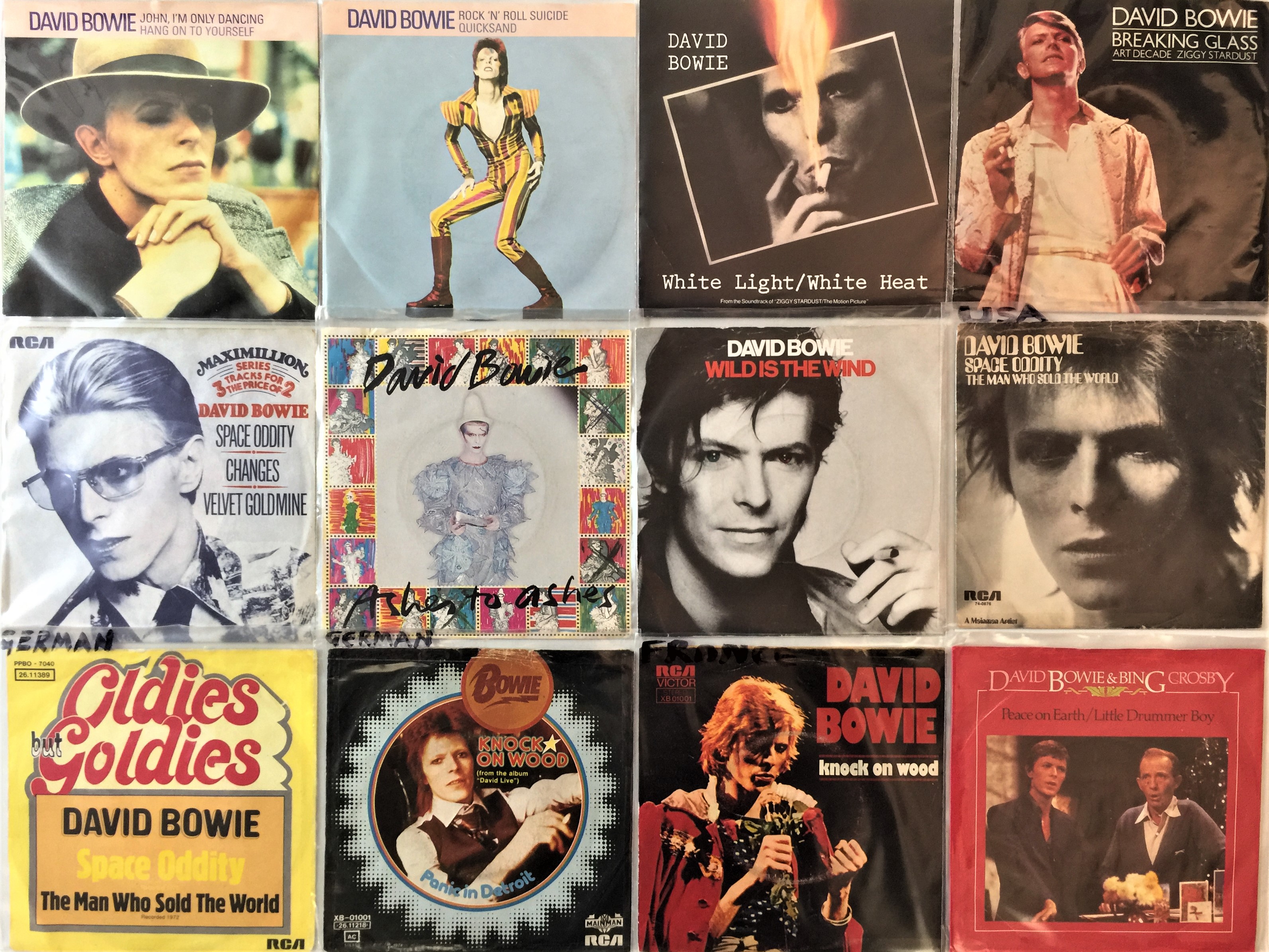 Lot 952 - DAVID BOWIE - 7"/LP COLLECTION