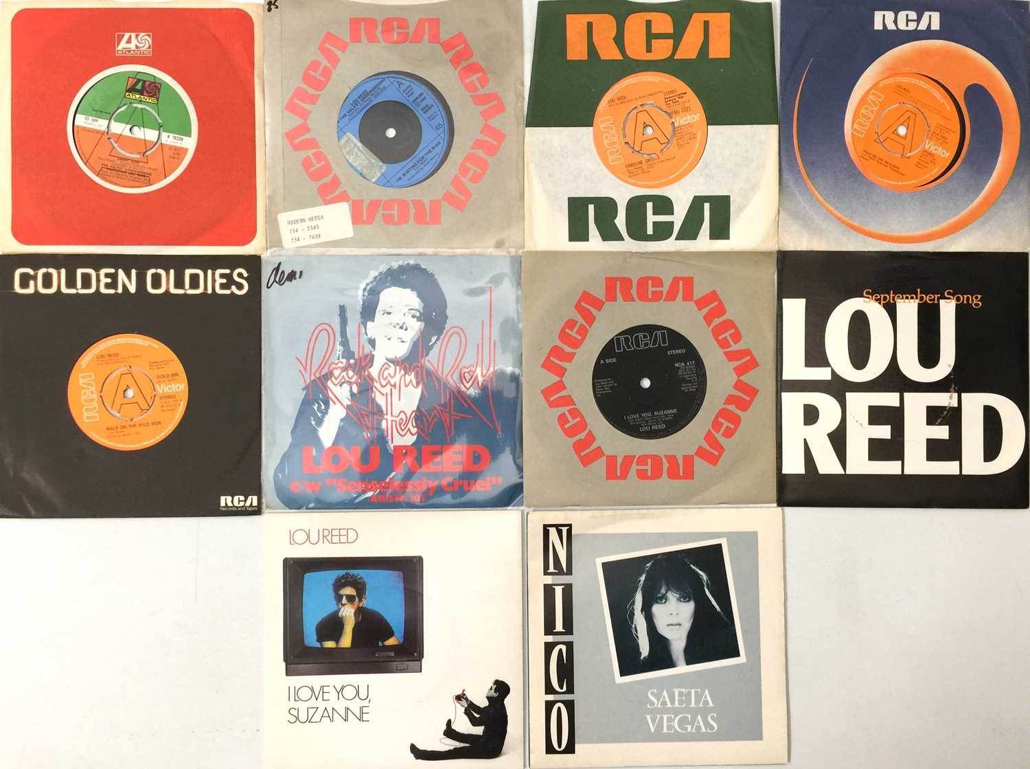 Lot 129 - THE VELVET UNDERGROUND/ LOU REED AND RELATED