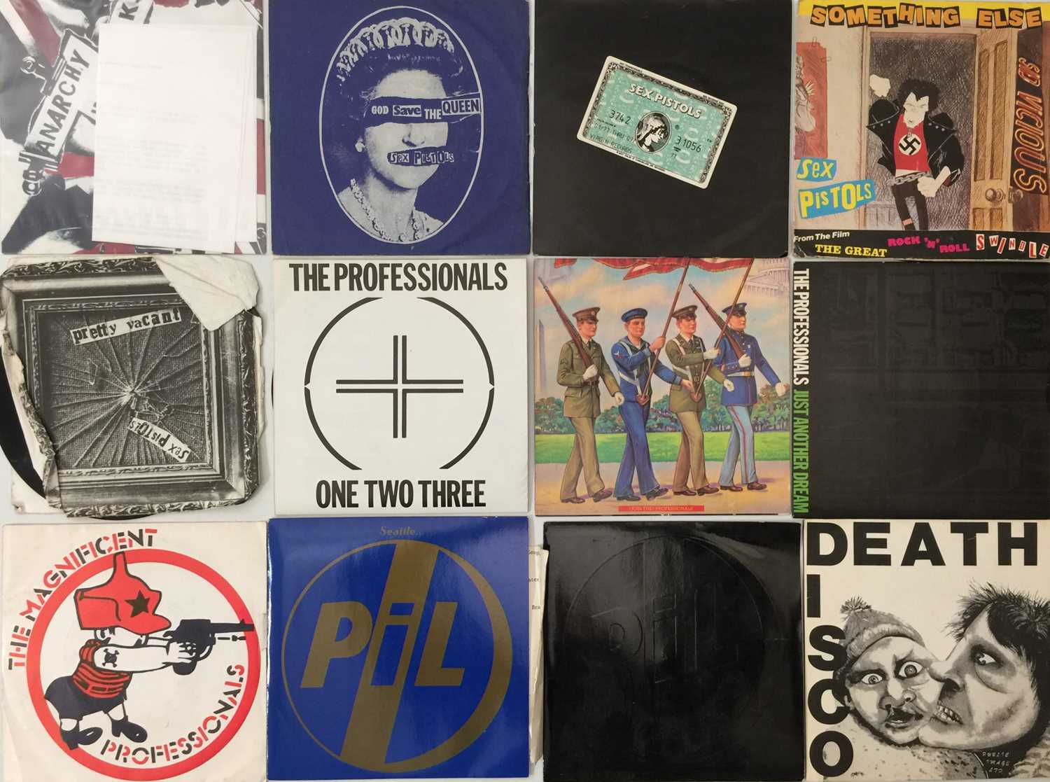 Lot 142 Sex Pistols Public Image Ltd 7 Pack Inc 9218