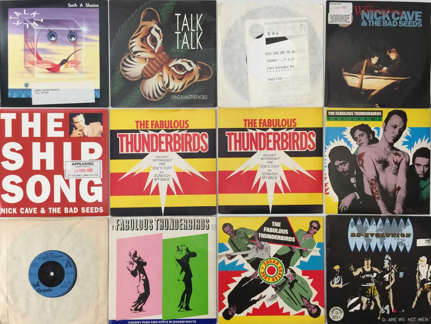 Lot 148 - ALT ROCK/ POST PUNK - 7" PACK (INC PROMOS/