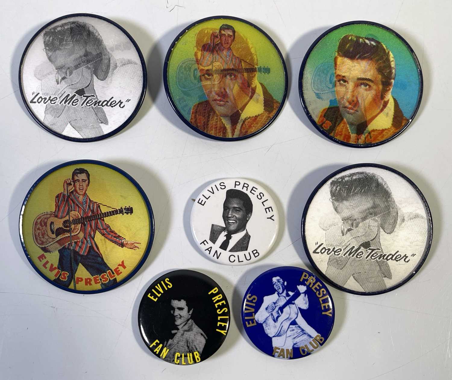 Lot 356 - ELVIS PRESLEY- EIGHT ORIGINAL 'FLASHER'