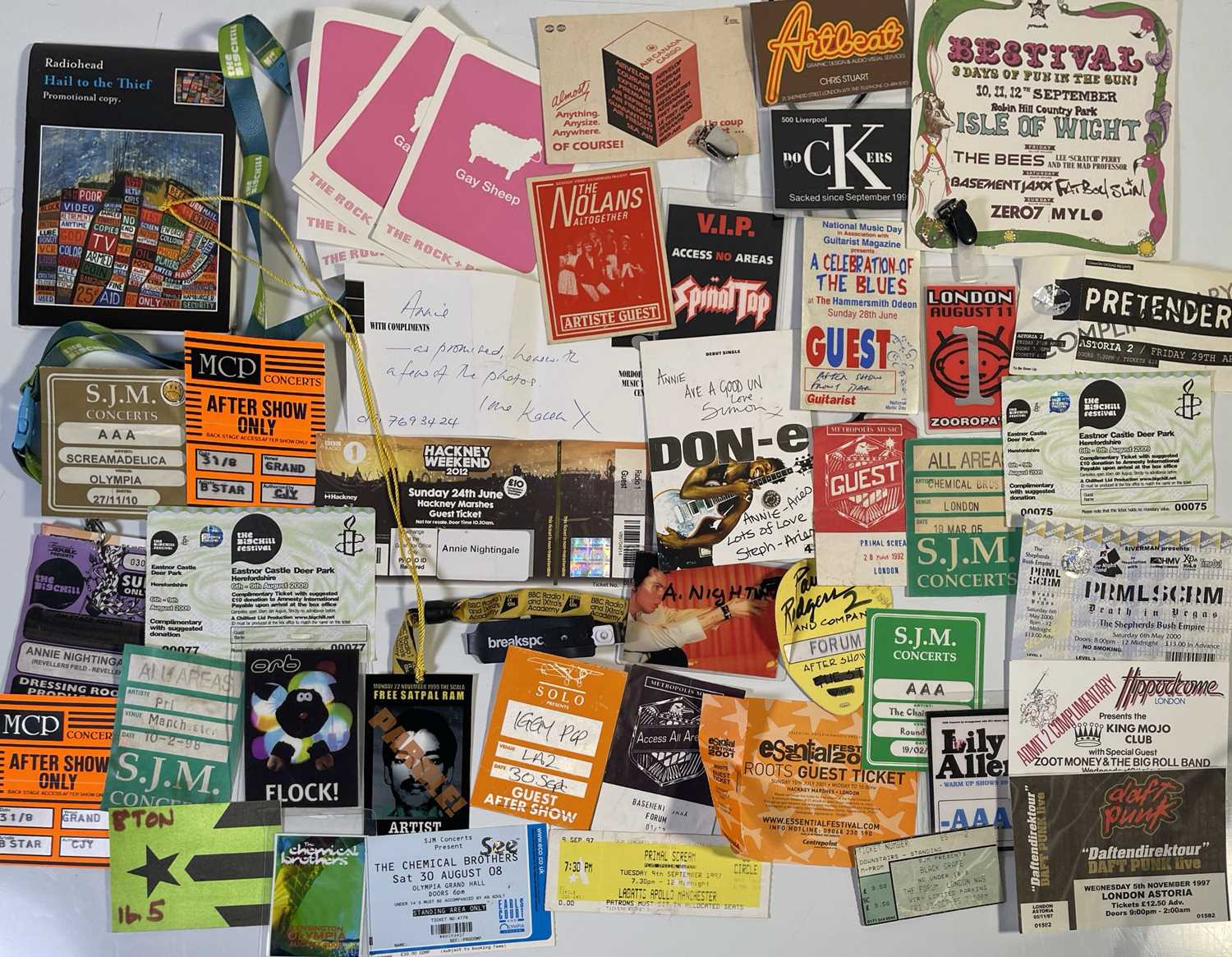 Lot 287 - 1990S/00S TICKET COLLECTION.