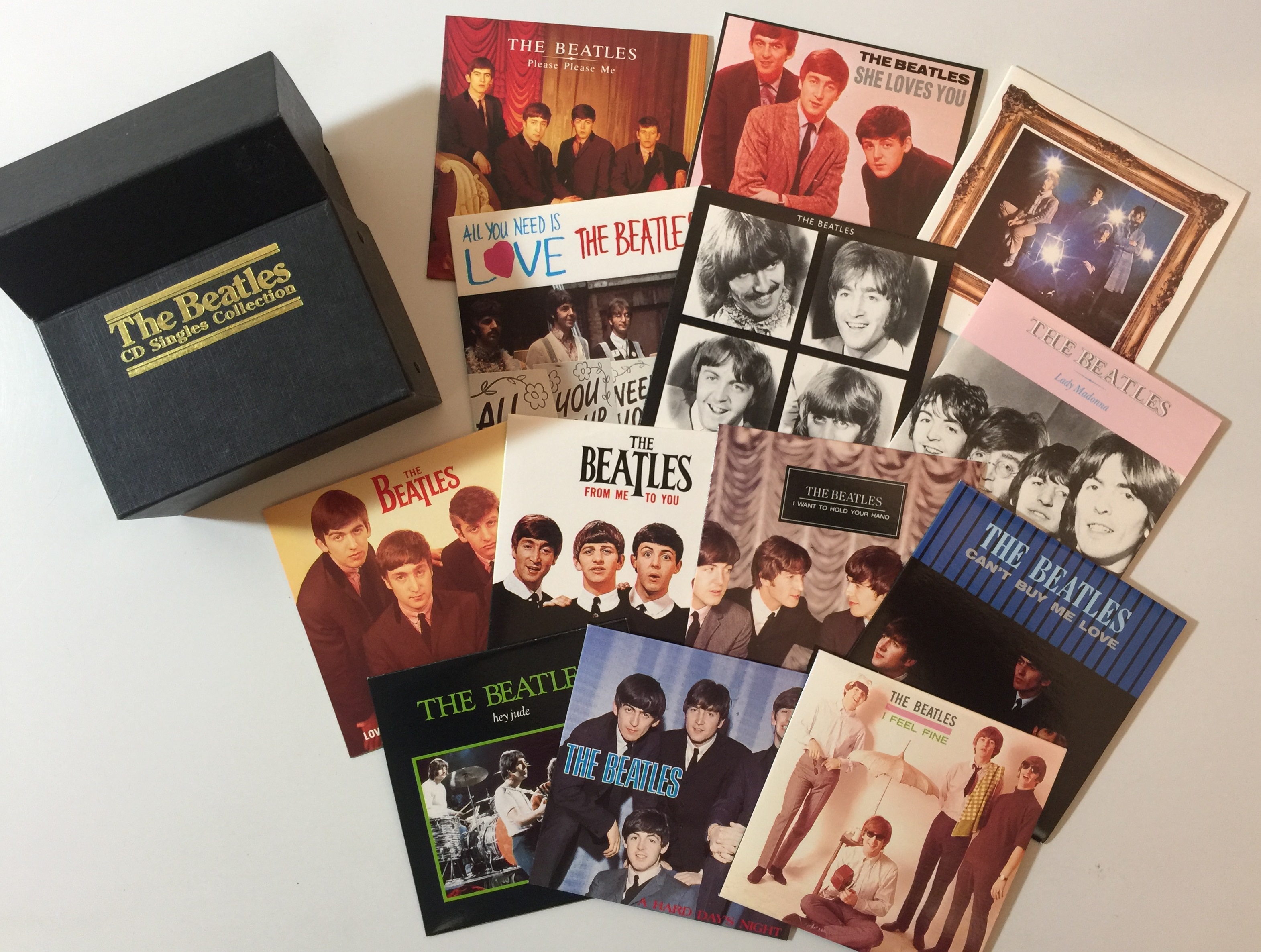 Lot 85 - THE BEATLES - CD SINGLES/EP BOX SETS