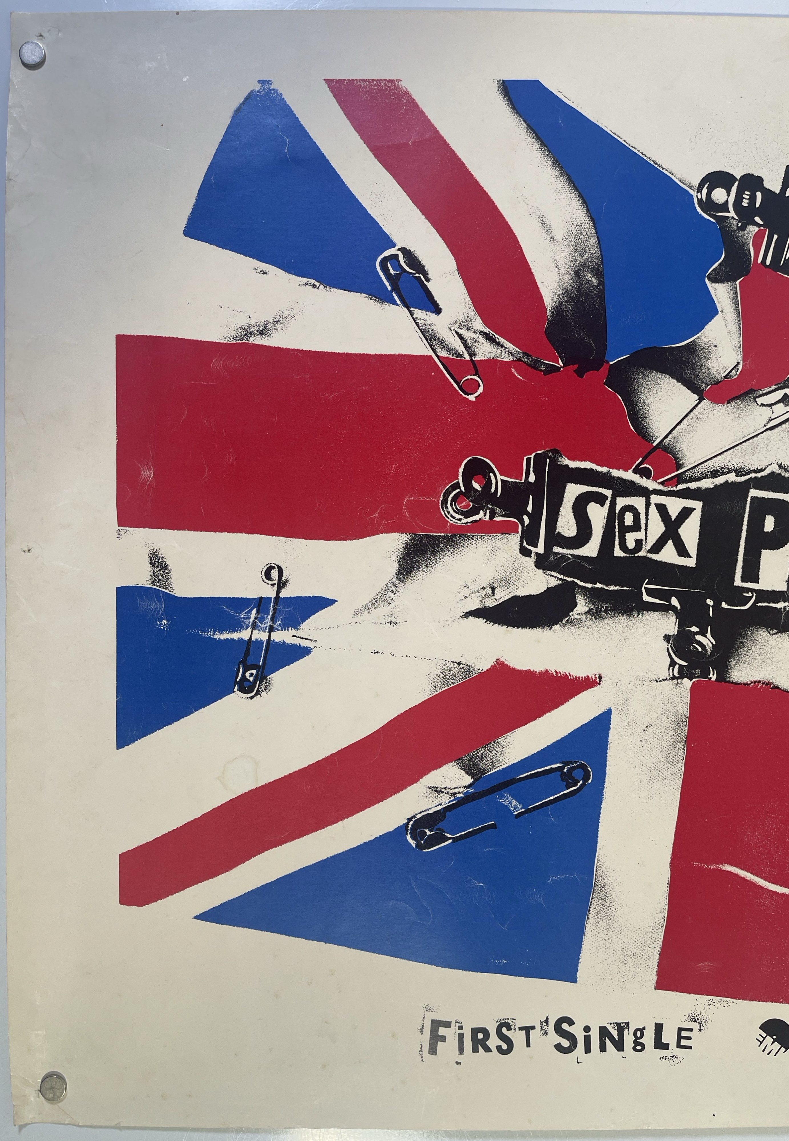 Lot 12 - THE SEX PISTOLS - JAMIE REID - ANARCHY IN THE