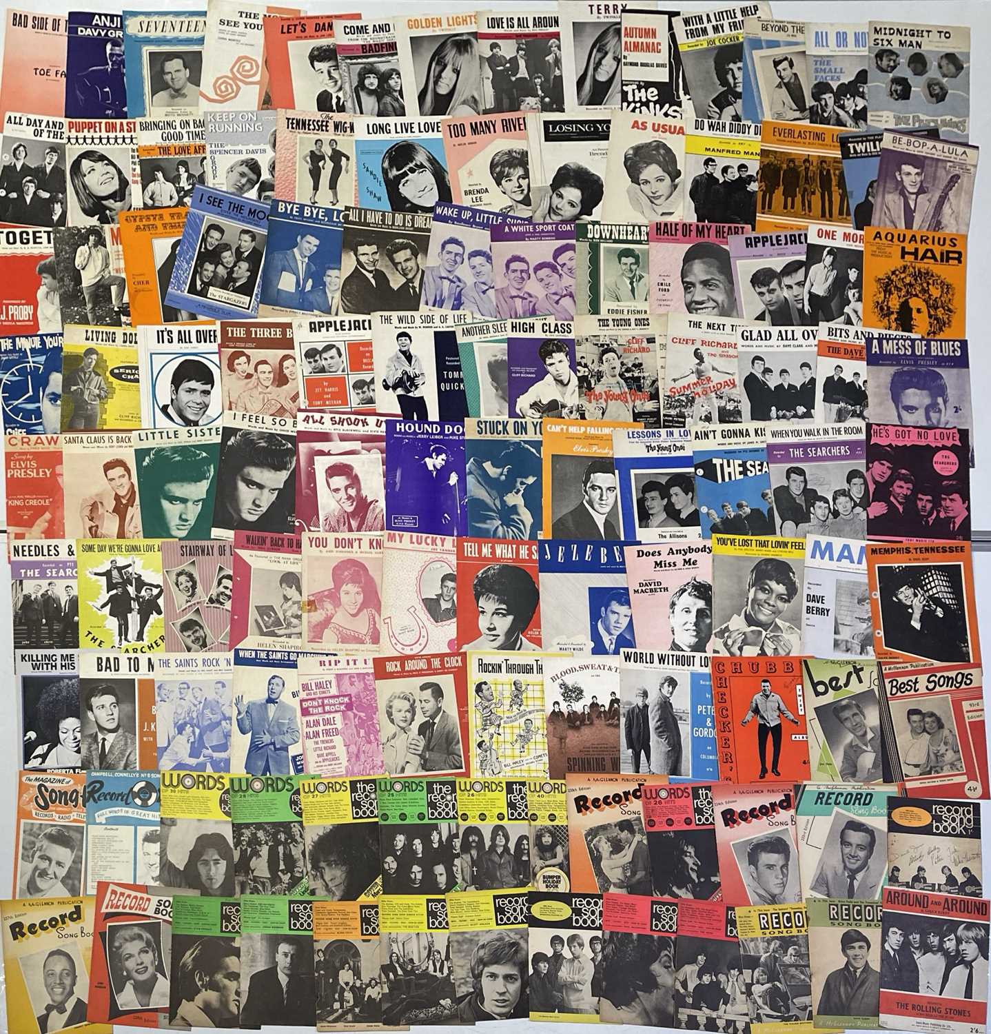 Lot 16 - SHEET MUSIC COLLECTION - 1950S - 1970S.