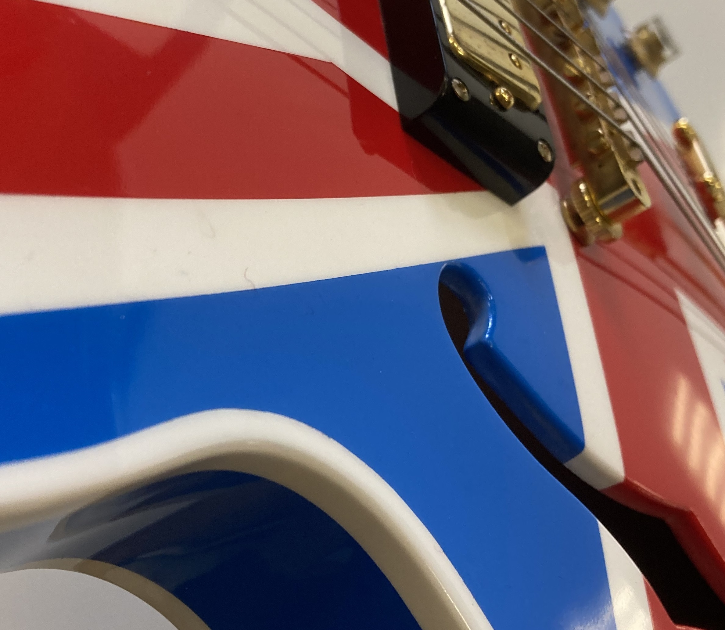 Lot 430 - EPIPHONE 'NOEL GALLAGHER' UNION JACK