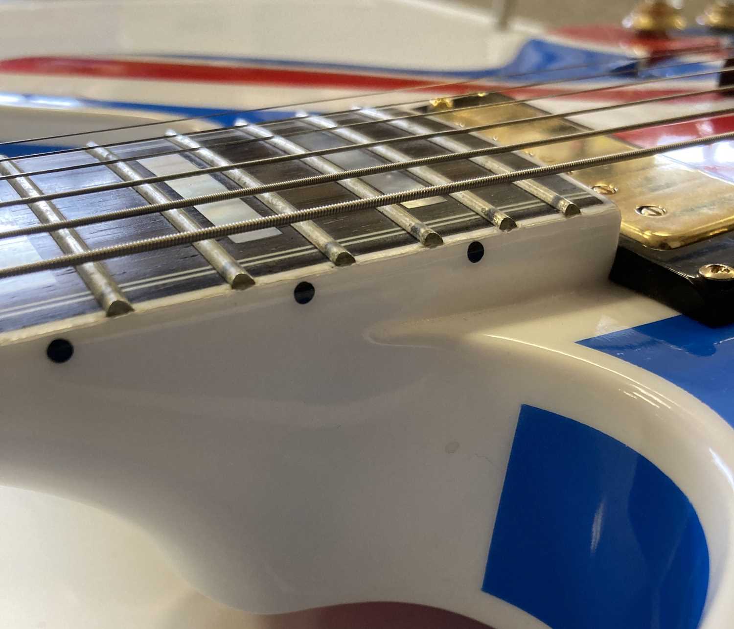 Lot 430 - EPIPHONE 'NOEL GALLAGHER' UNION JACK