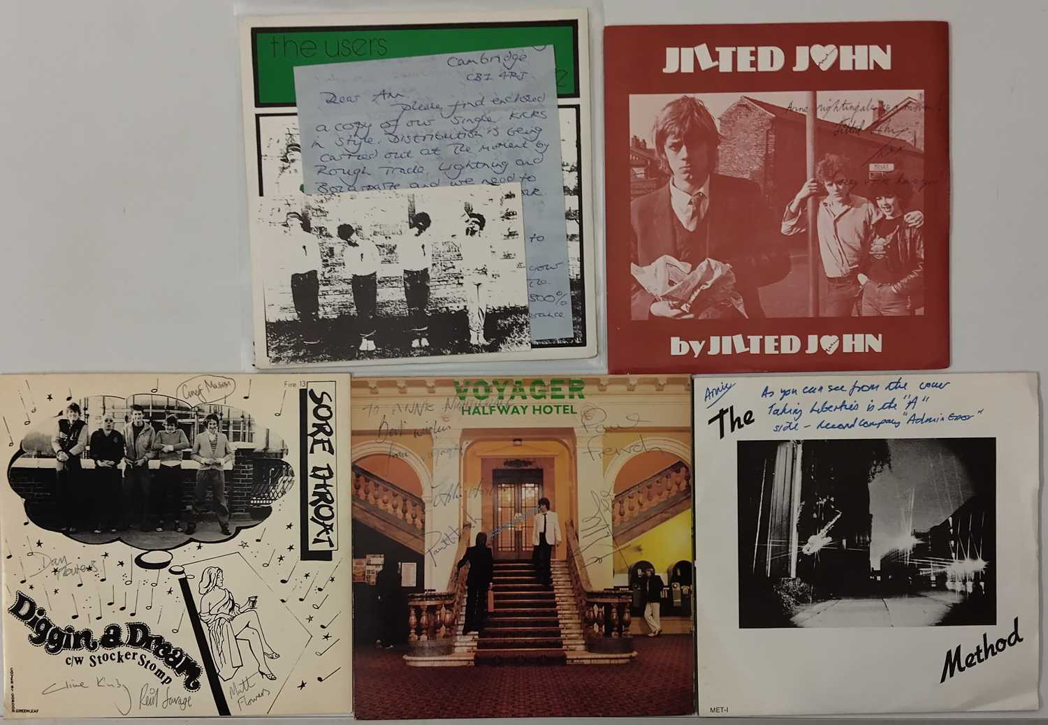 Lot 206 - PUNK - 7" RARITIES PACK (ALL SIGNED)