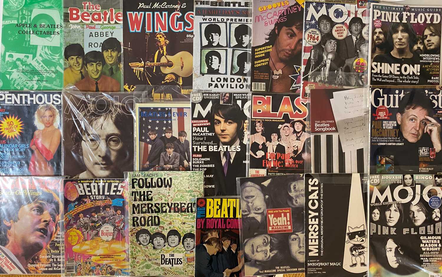 Lot 1340185 - BEATLES MAGAZINES