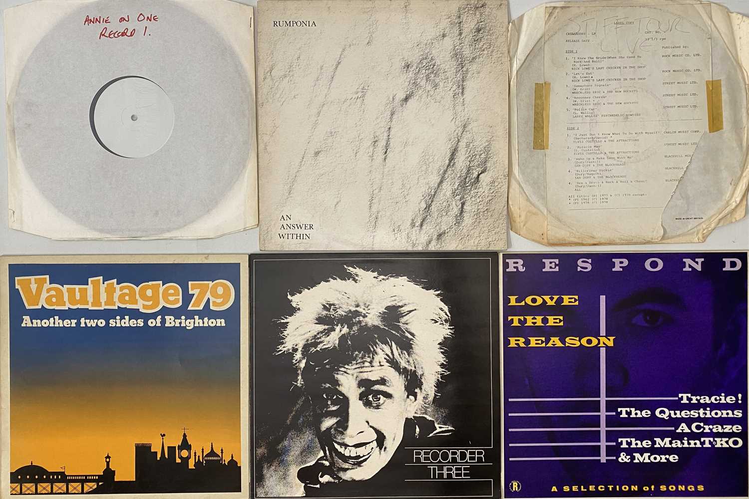 Lot 211 - PUNK/ ALT/ WAVE - LP COMPILATIONS