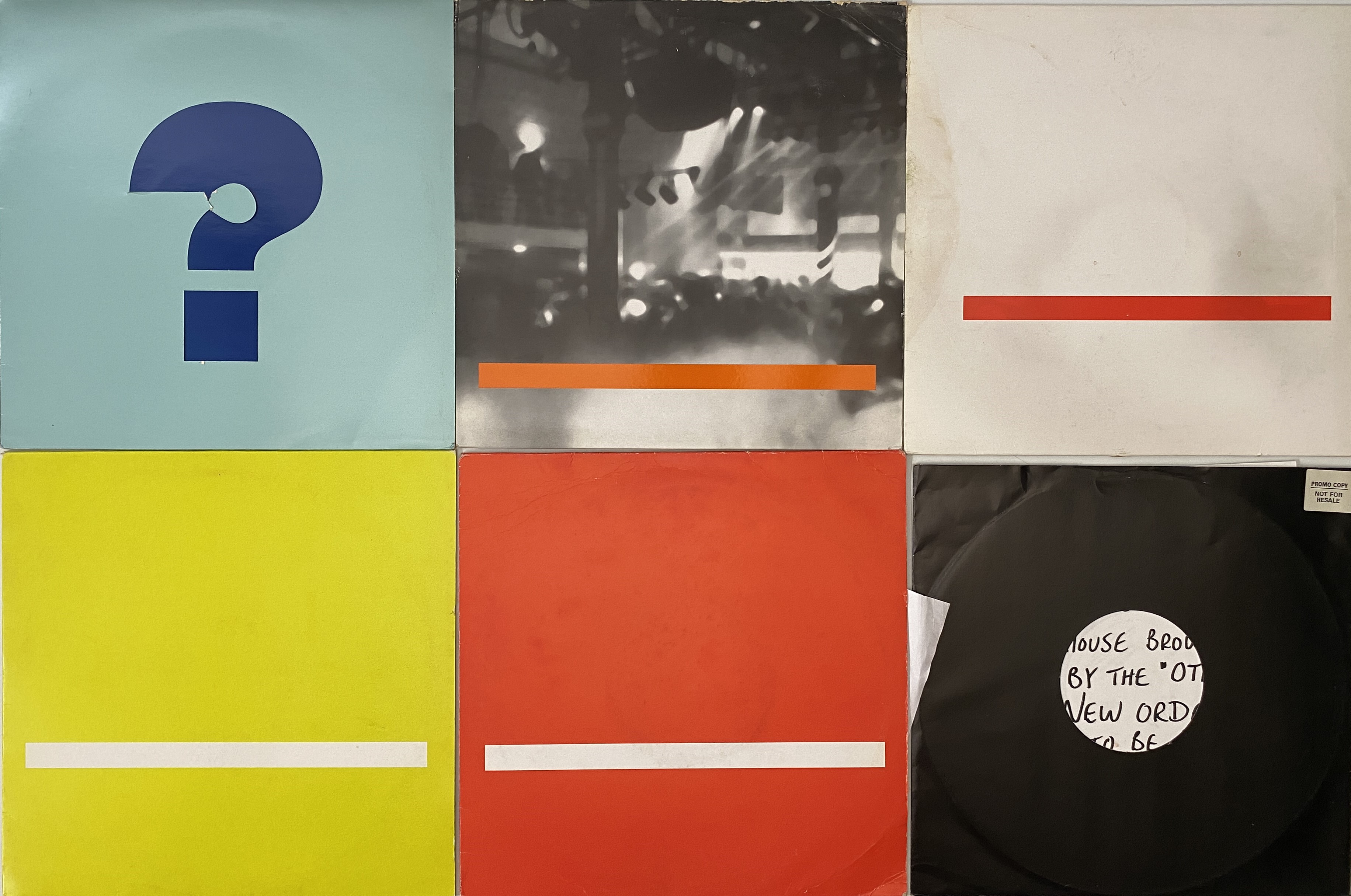 Lot 223 - NEW ORDER/ MOBY/ INDIE - 12" PACK (INC