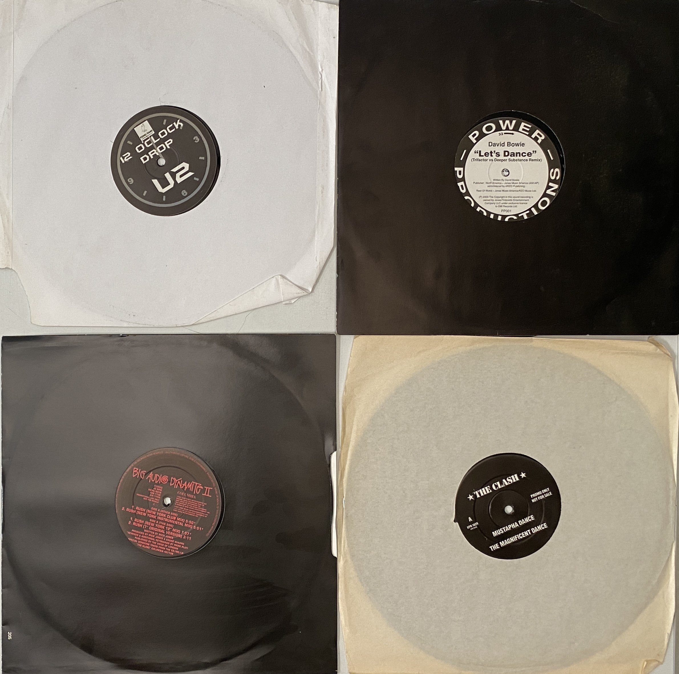 Lot 223 - NEW ORDER/ MOBY/ INDIE - 12" PACK (INC