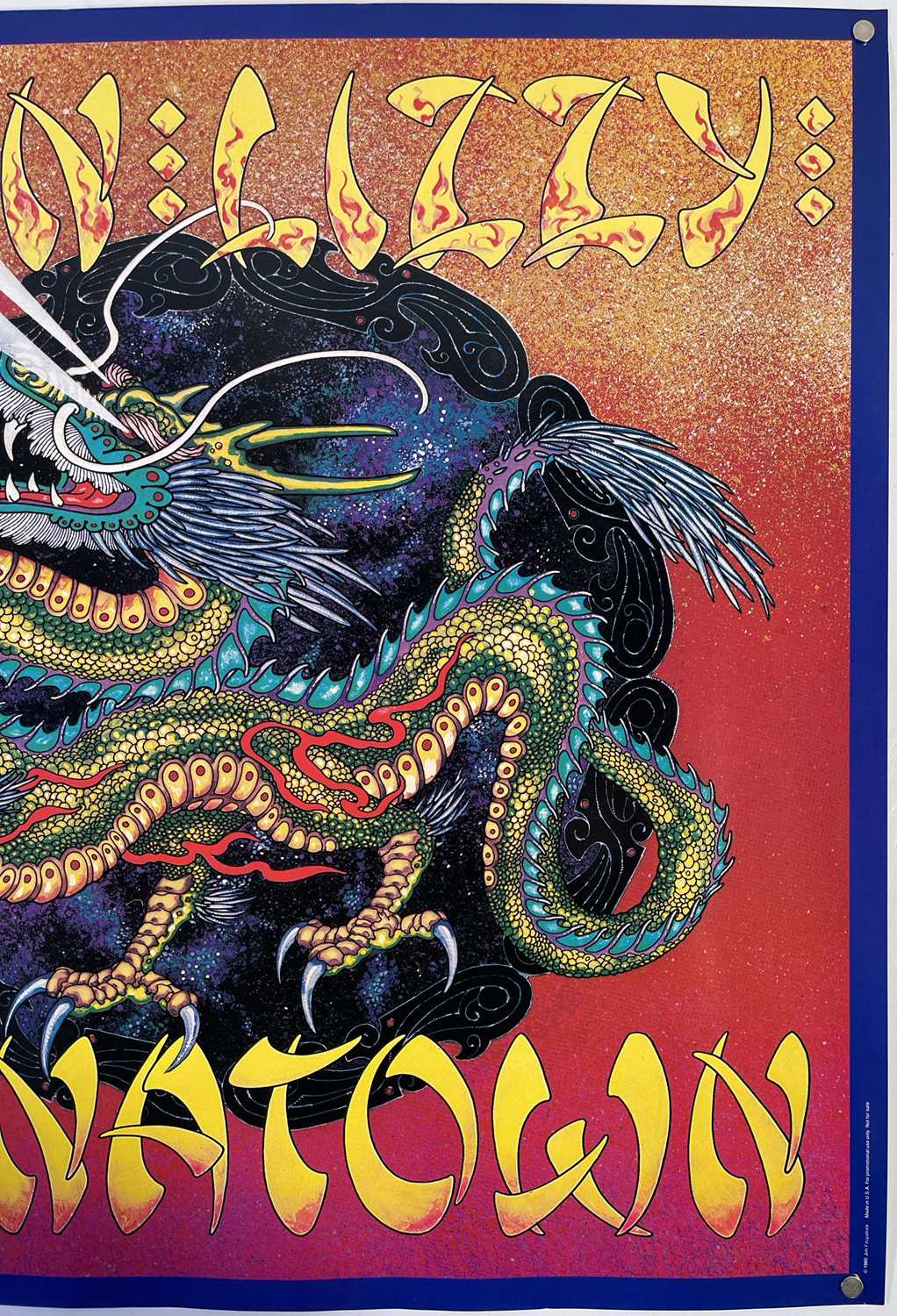 Lot 44 - THIN LIZZY - ORIGINAL 1980 JIM FITZPATRICK