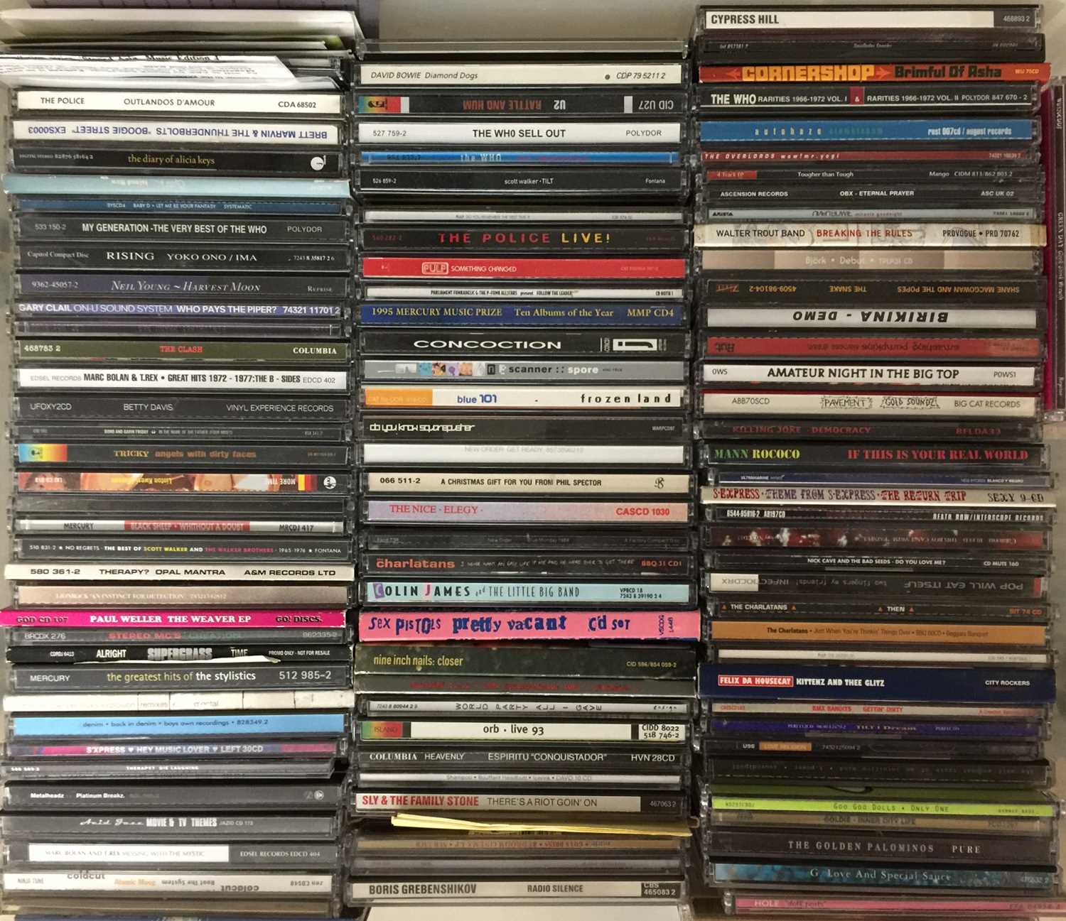 Lot 234 - ROCK / INDIE / ELECTRONIC - CD COLLECTION