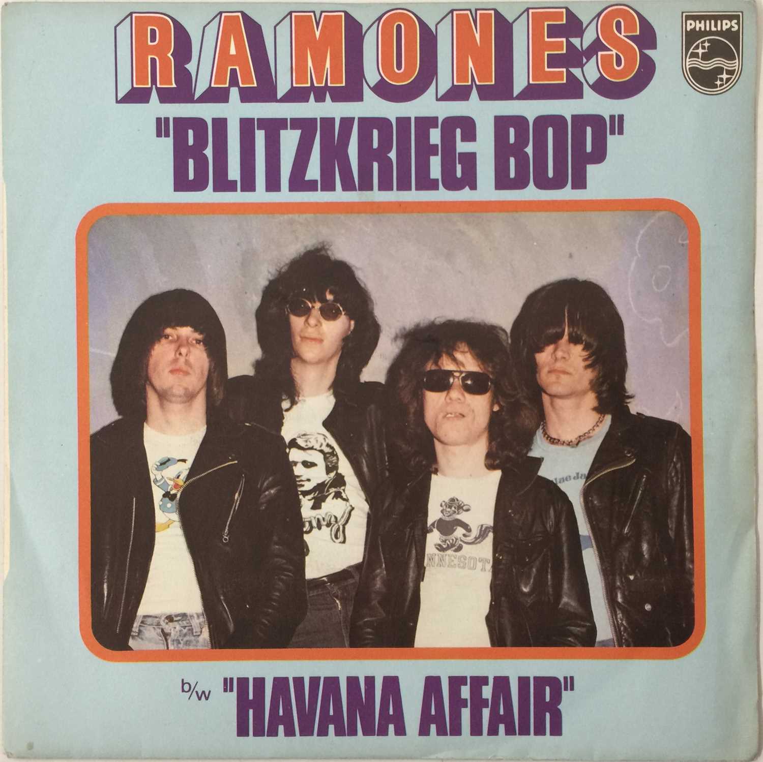Lot 93 - RAMONES - BLITZKRIEG BOP 7" (ORIGINAL FRENCH