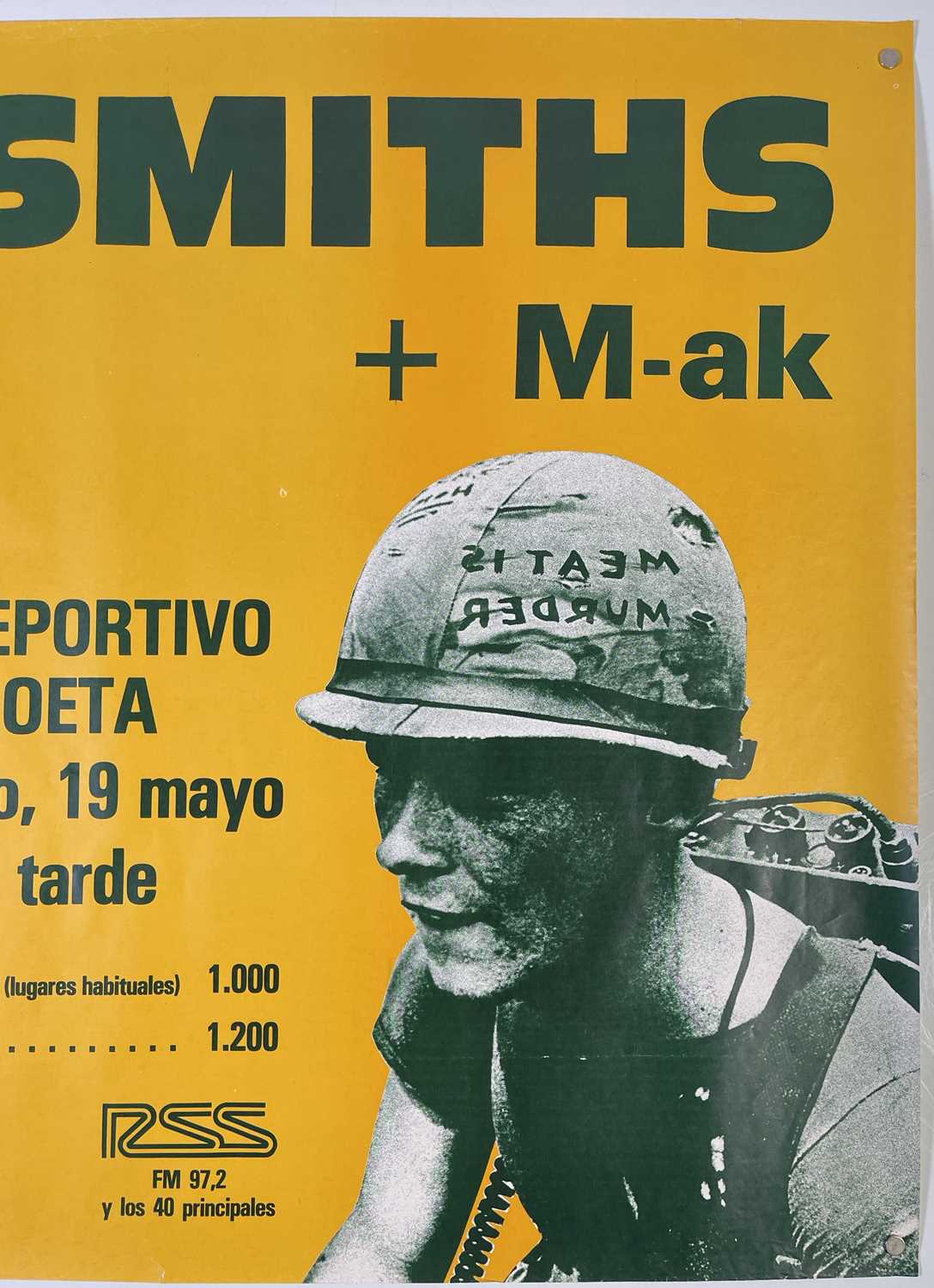 Lot 81 - THE SMITHS - 1985 POLIDEPORTIVO ANOETA