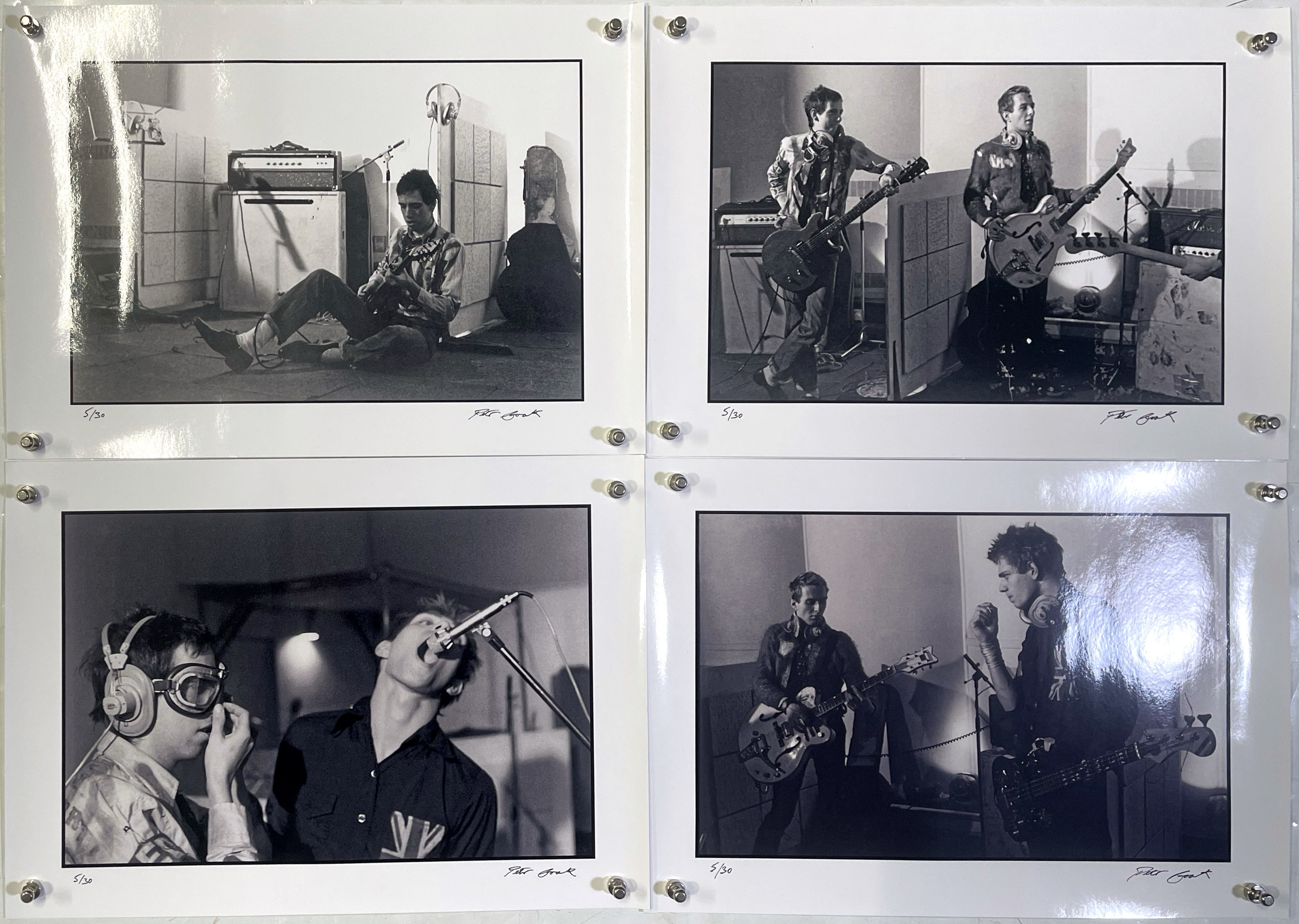 Lot 534 - THE CLASH - A FULL SET OF 17 LIMITED EDITION