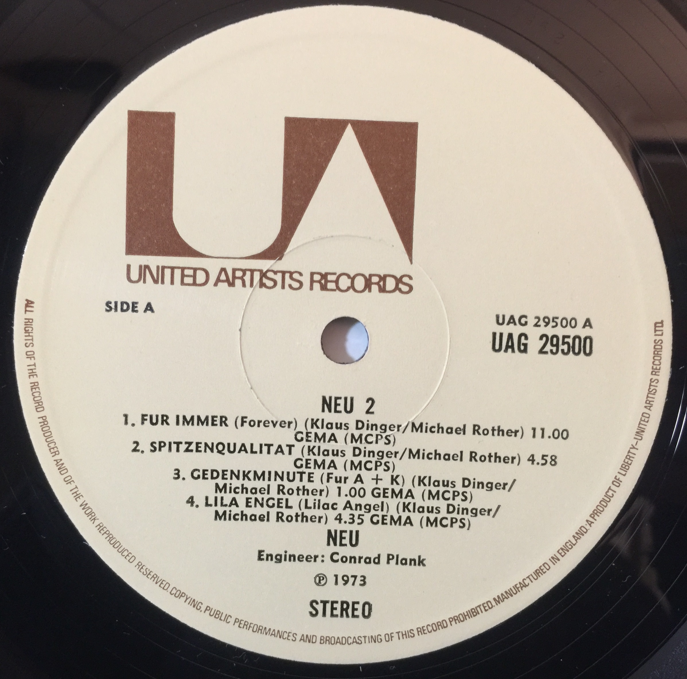 Lot 4 - NEU! - NEU! & NEU! 2 LPs (ORIGINAL UK