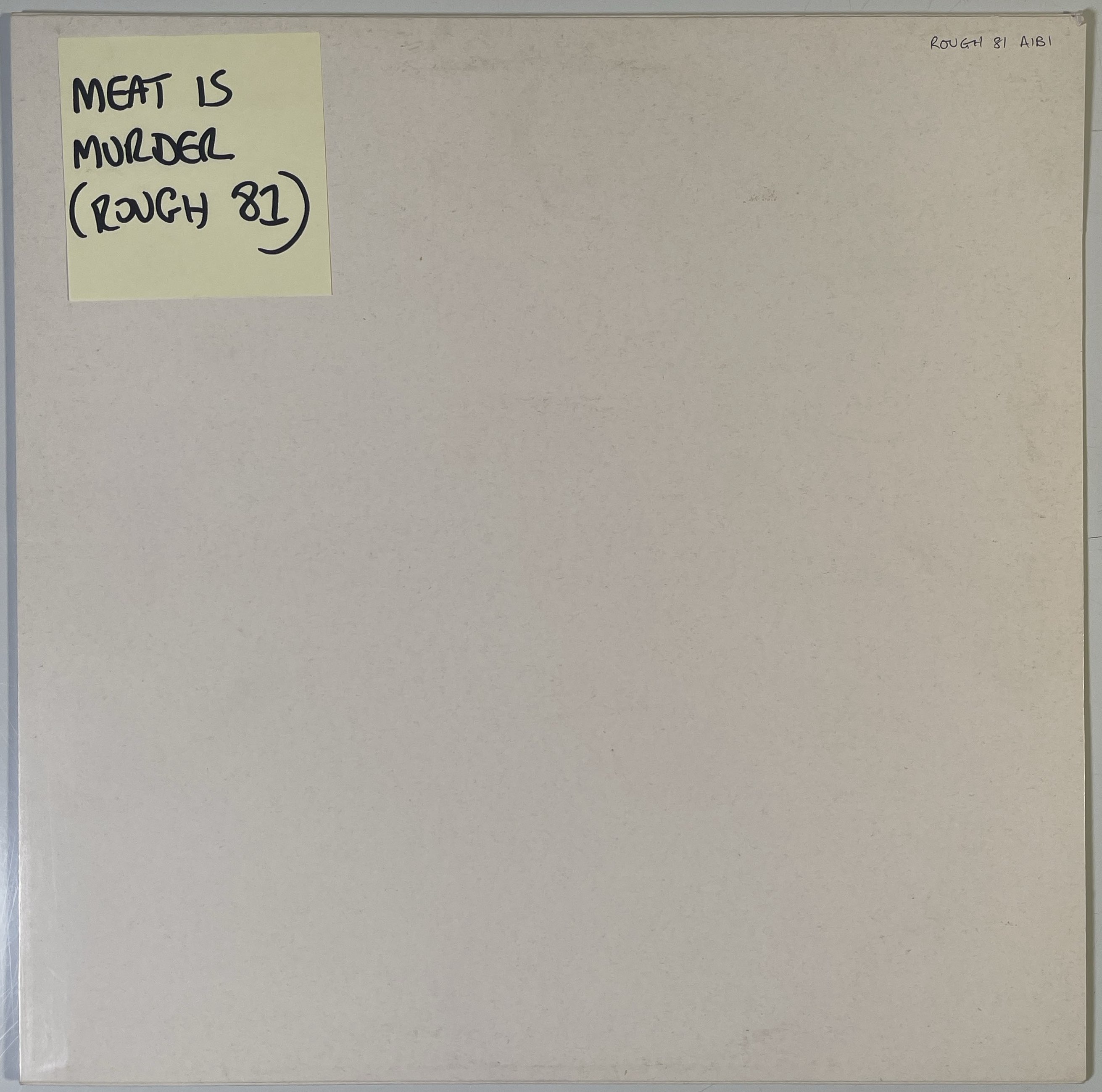 Lot 30 - THE SMITHS - MEAT IS MURDER LP (ORIGINAL UK
