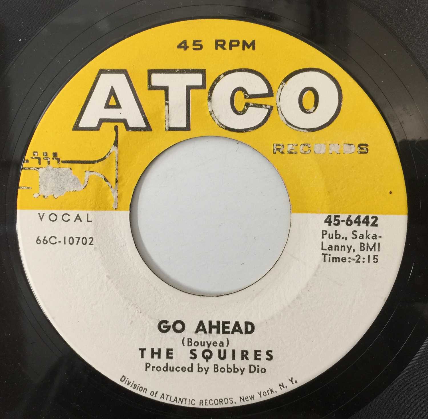 Lot 128 - THE SQUIRES - GO AHEAD C/W GOING ALL THE WAY