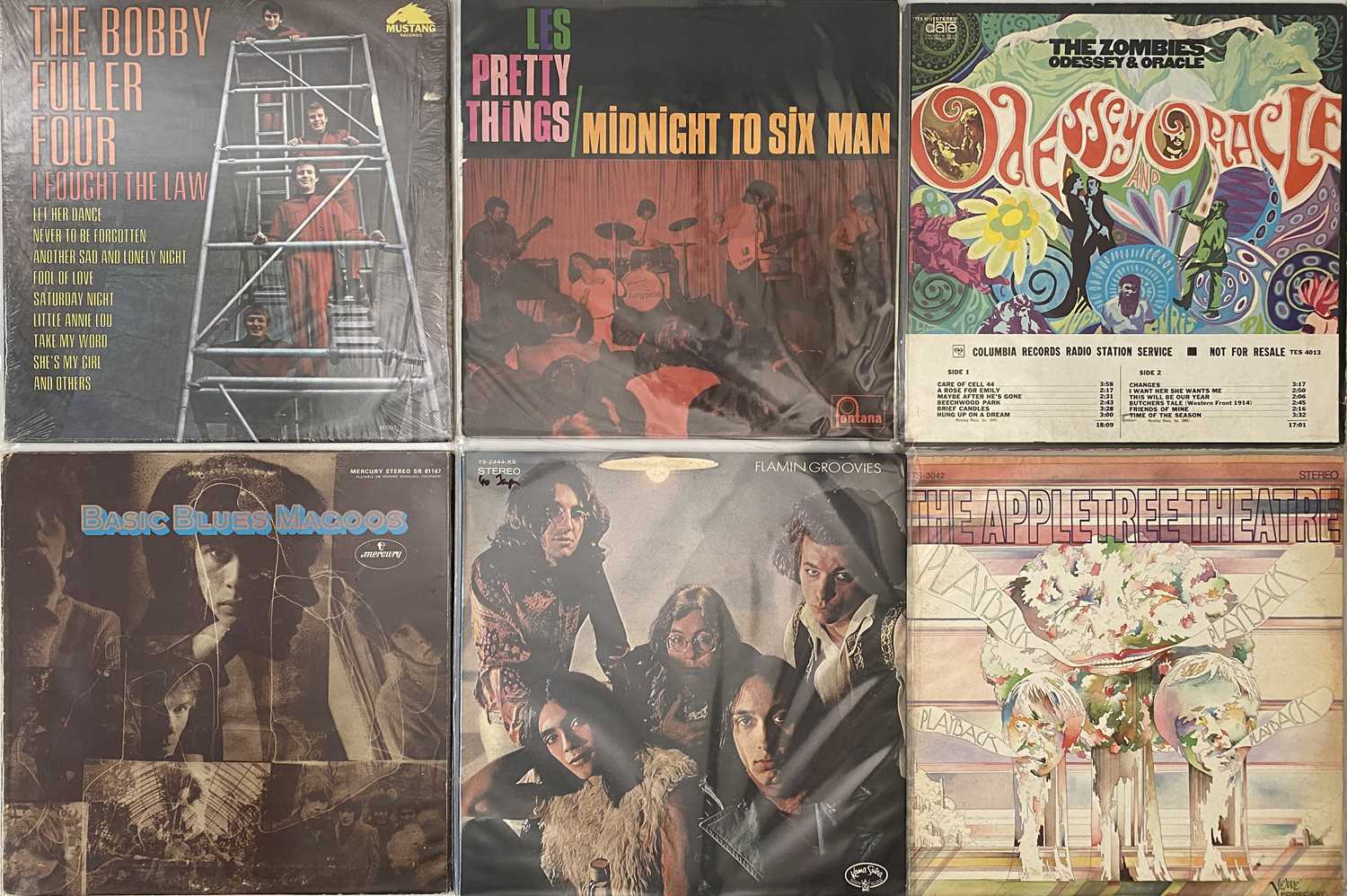 Lot 165 - PSYCH/ ROCK - US LP PACK