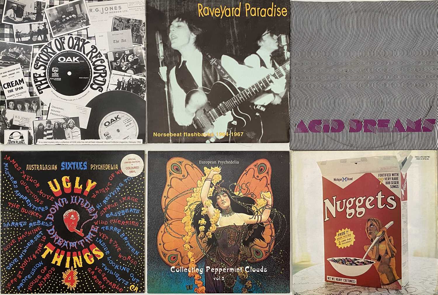 Lot 206 - PSYCHEDELIC/ GARAGE - LP COLLECTION