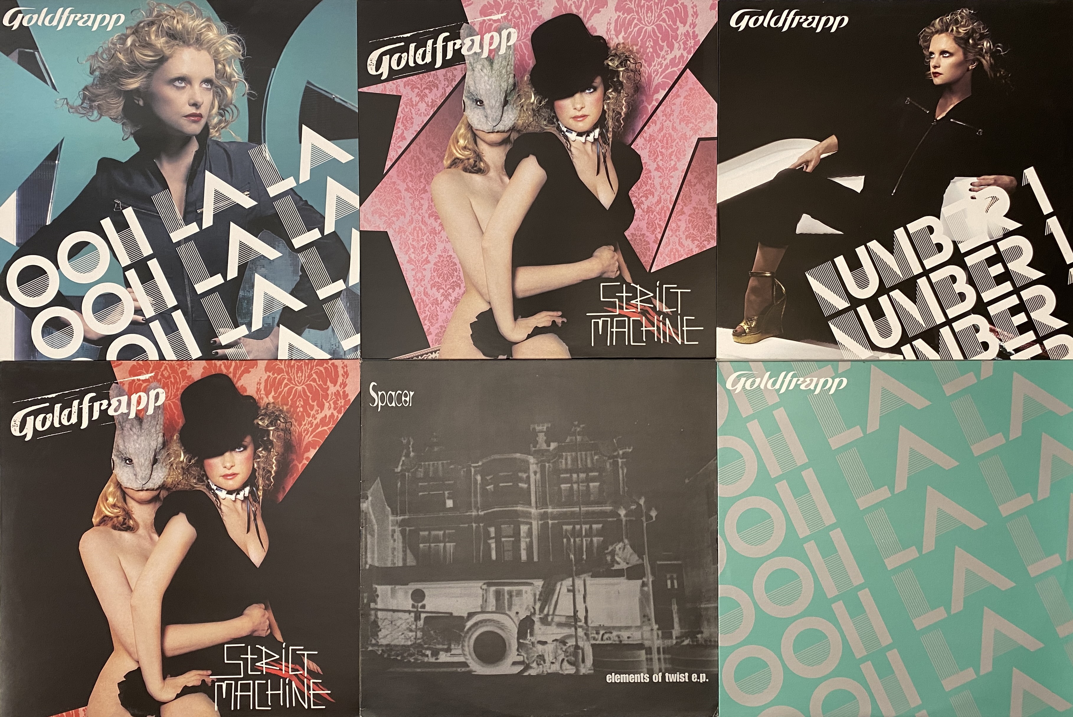 Lot 735 - GOLDFRAPP LP AND 12" COLLECTION