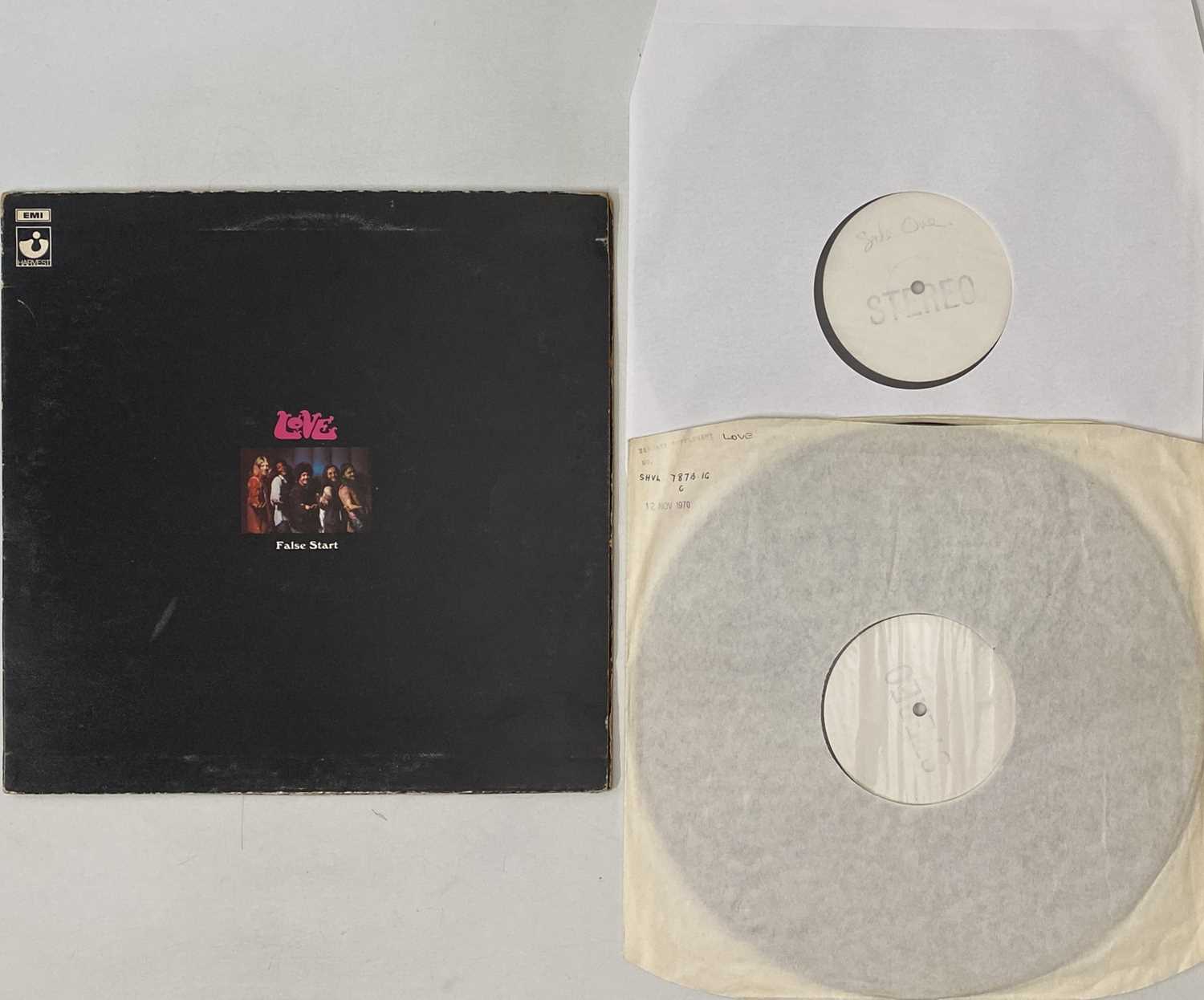 Lot 283 - LOVE - FALSE START LP (SHVL 787 - UK TEST